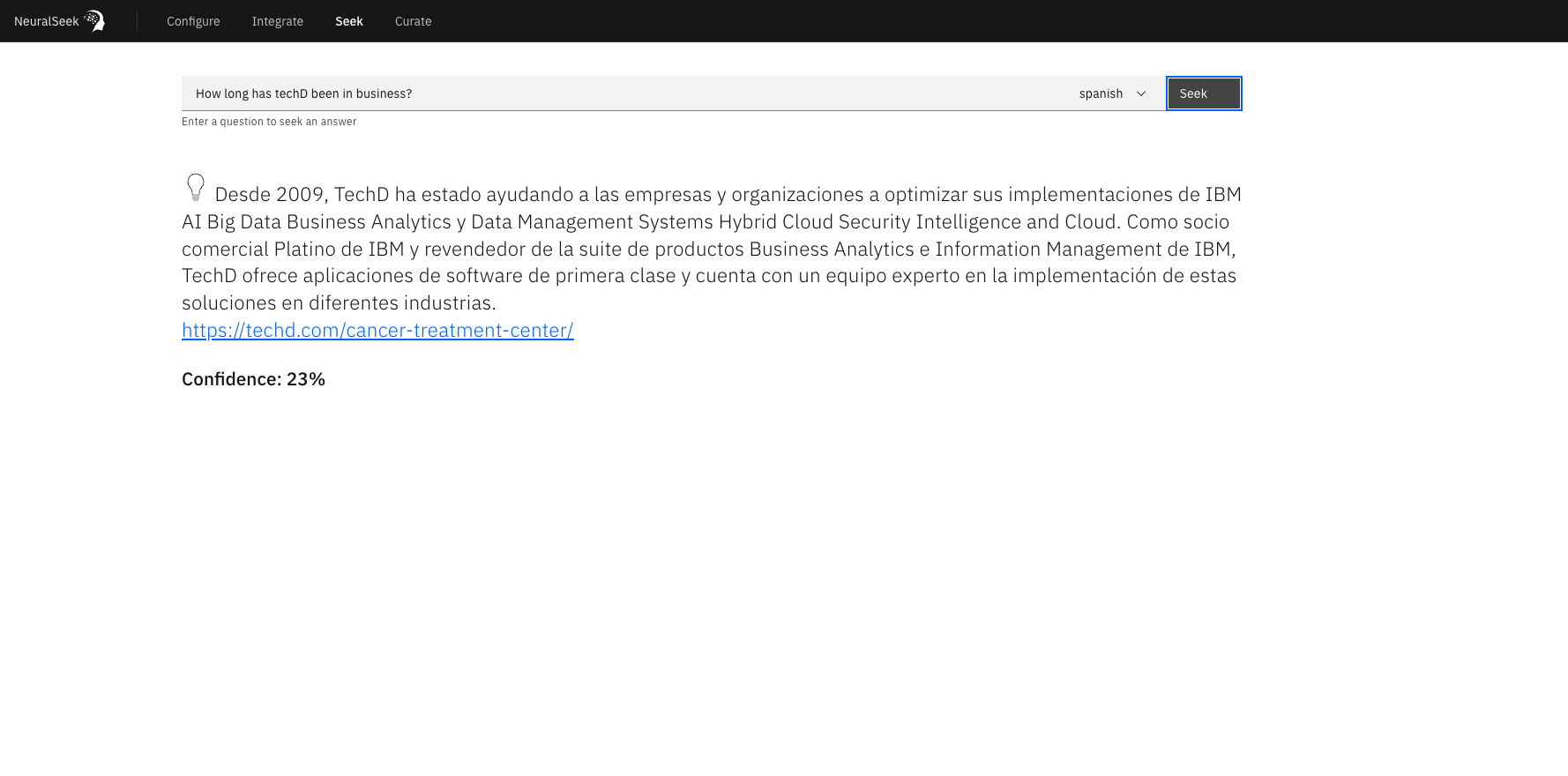 Documentation | NeuralSeek
